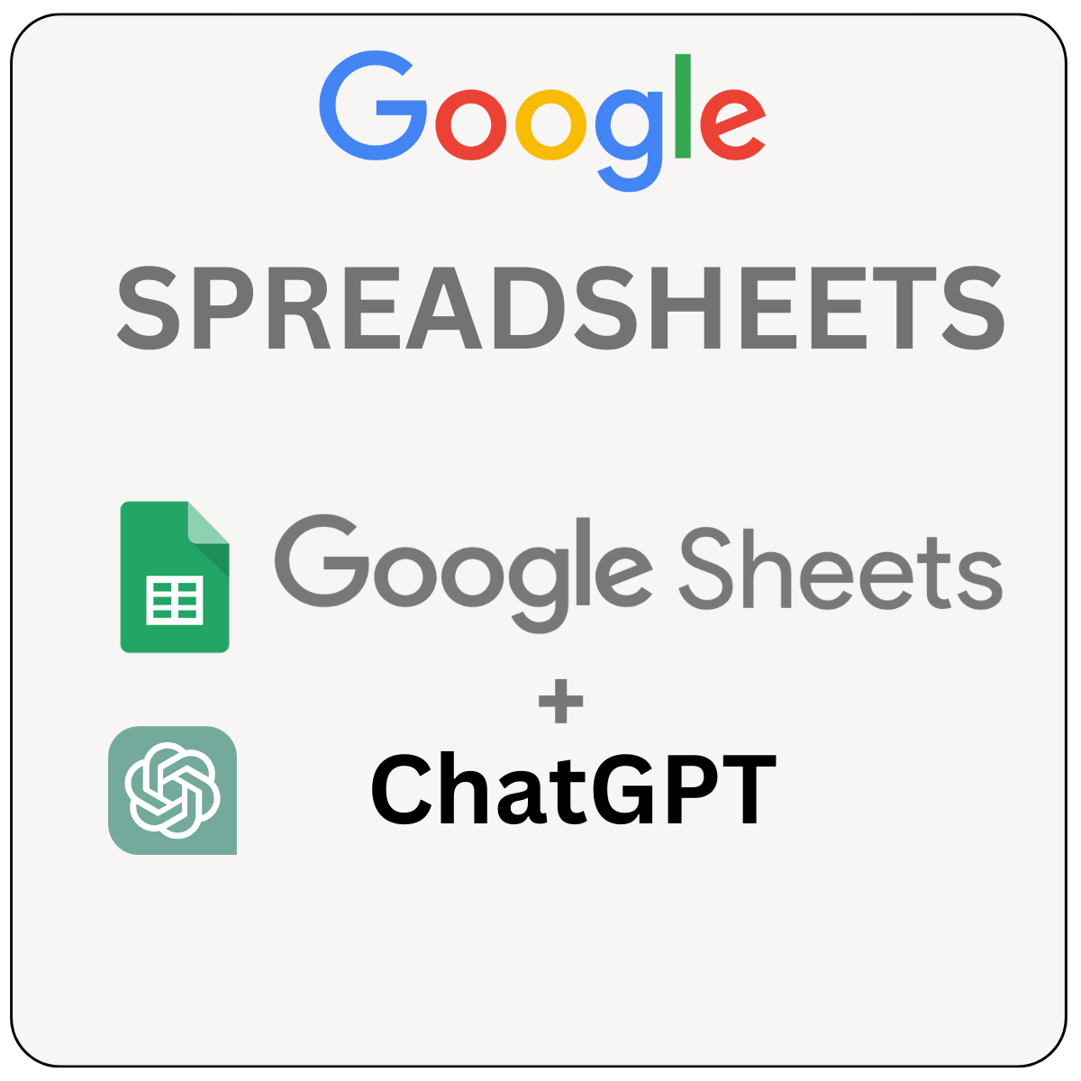 Google Sheets + Chat GPT | Self Learn